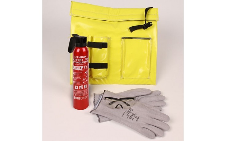 Lithium Battery Fire Suppression